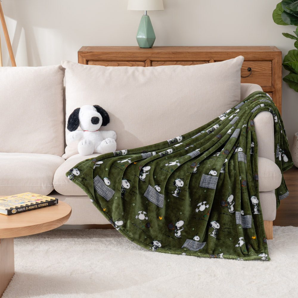Peanuts VelvetLoft Throw | Throws | Berkshire Blanket and Home Co ...